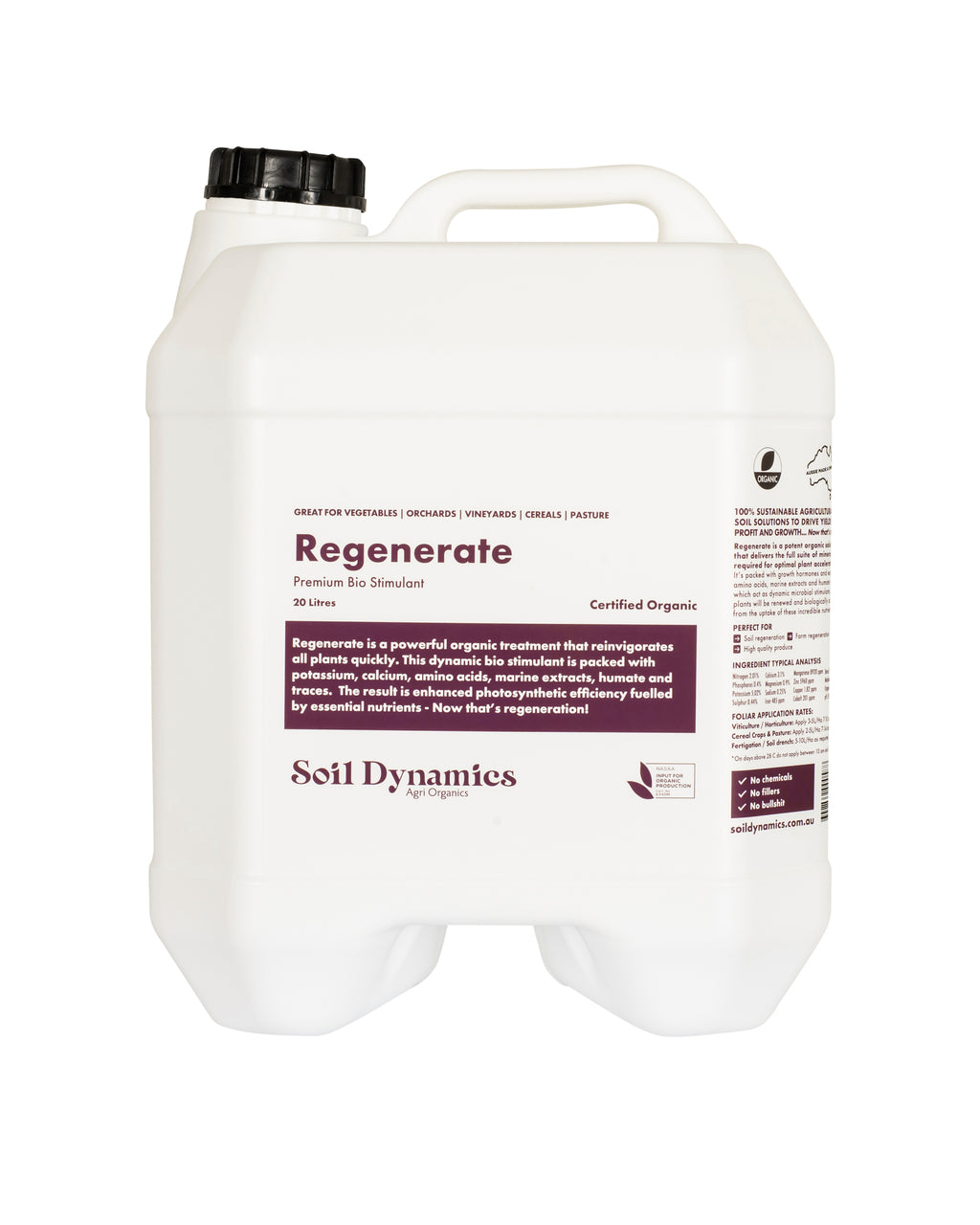 Regenerate. NB : This item is available for purchase please email rega – Soil Dynamics